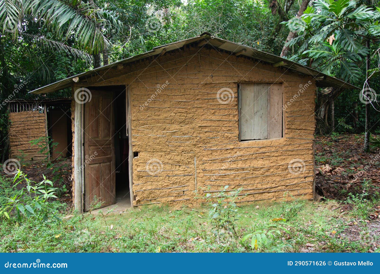 Typical Mud House of the Poor Regions of the Countryside of Brazil ...