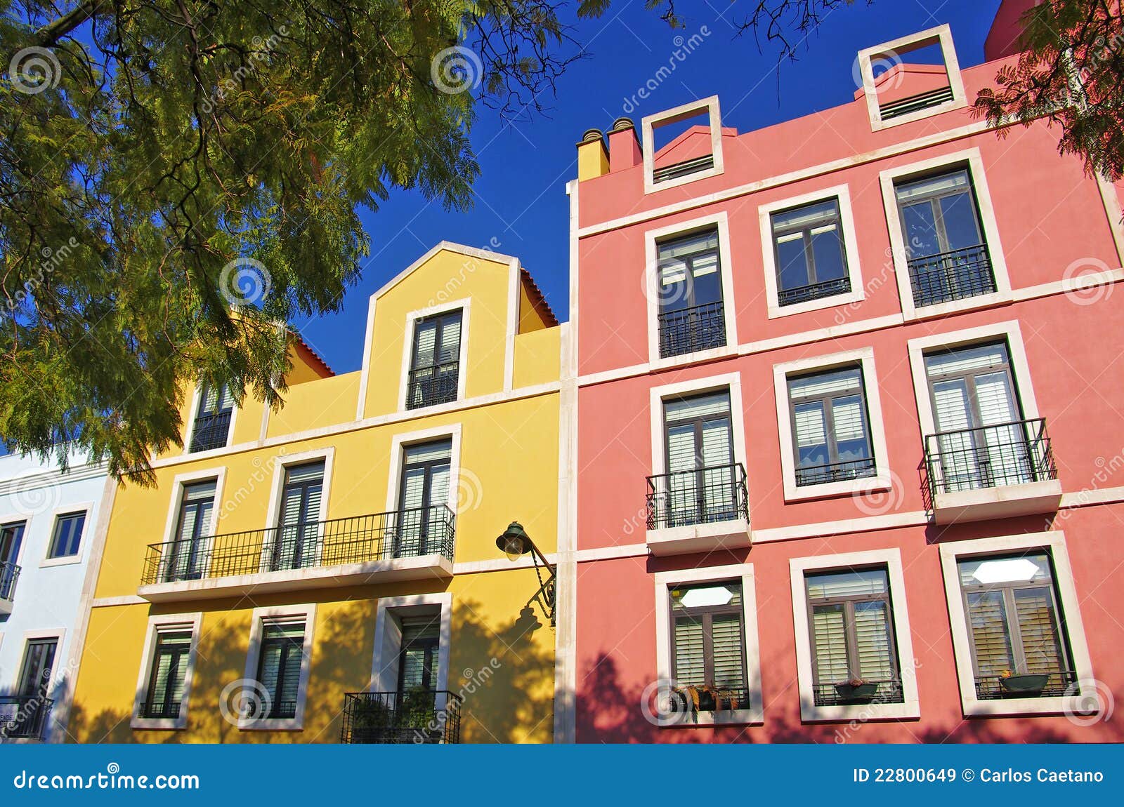 Typical Neighborhood stock image. Image of clear, sunshine - 22800649