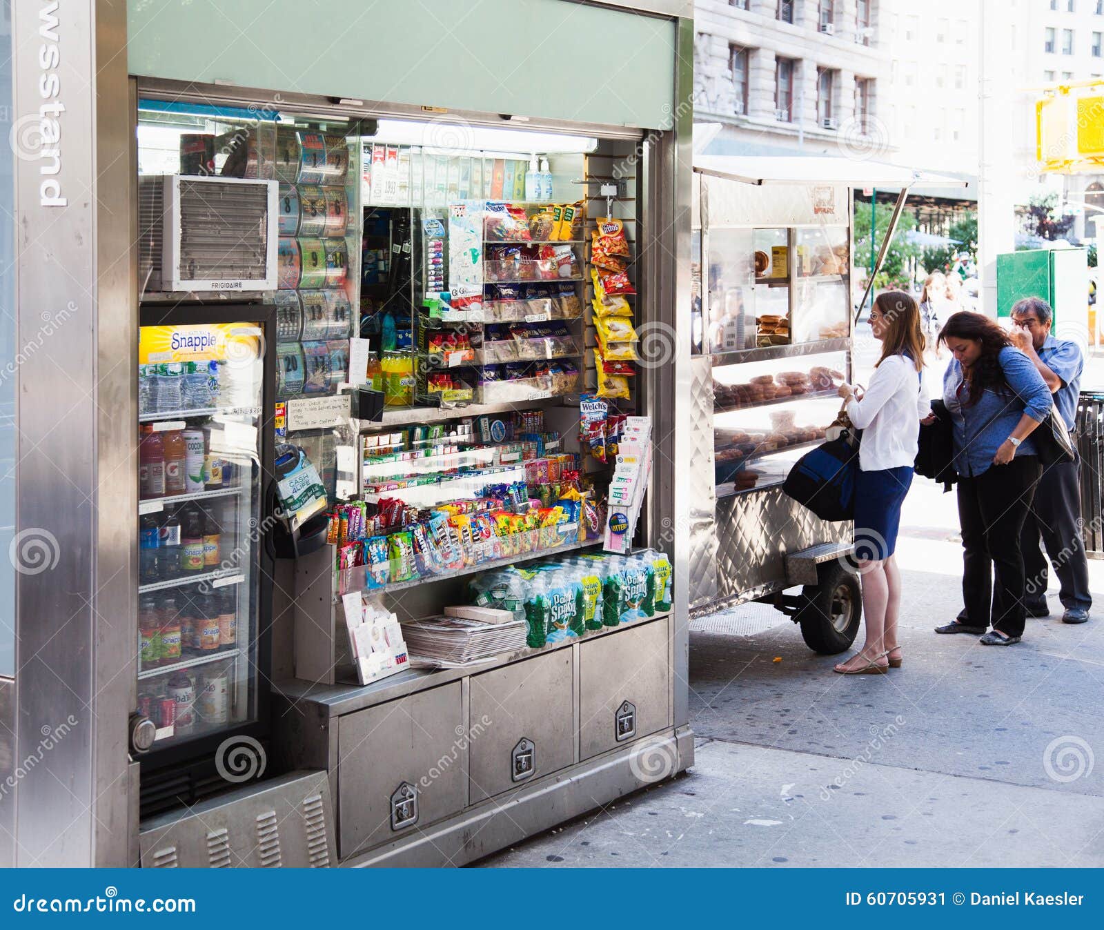 Typical Newsstand in Manhattan Editorial Photo - Image of united, york ...
