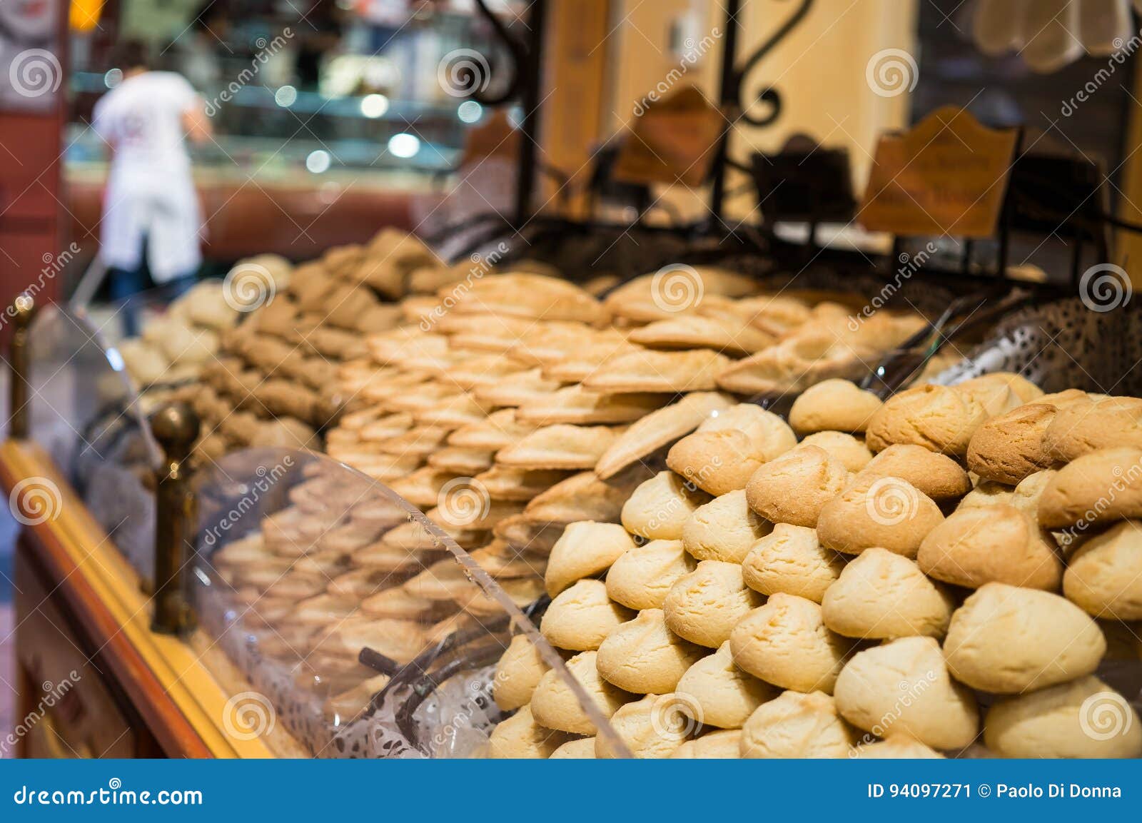 Typical Nice Butter Cookies Stock Image - Image of decorative, gift ...