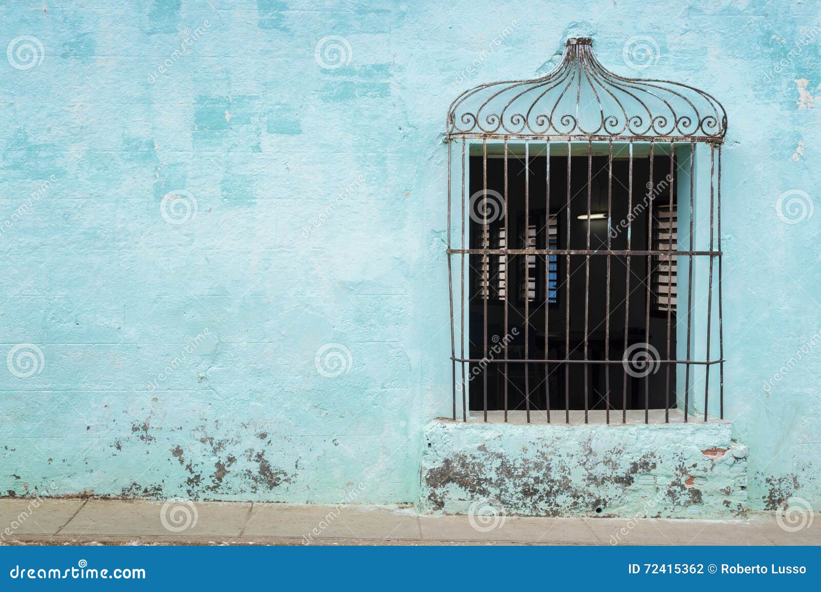 Typical Ornamented Window in Trinidad, Cuba Stock Photo - Image of ...