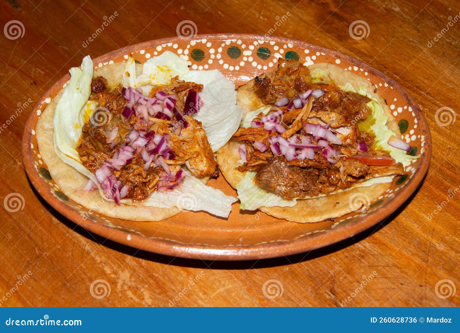 Typical Panucho from Yucatan, Mexico Stock Photo - Image of mardoz ...