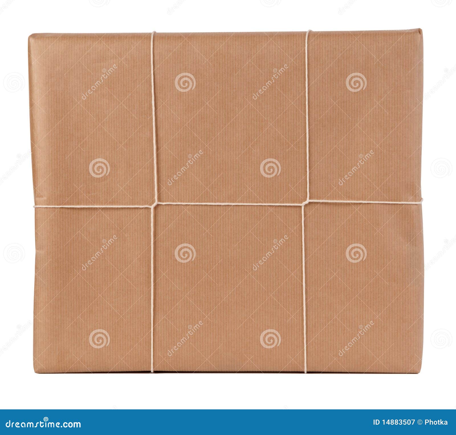 Typical parcel stock image. Image of merchandise, package - 14883507