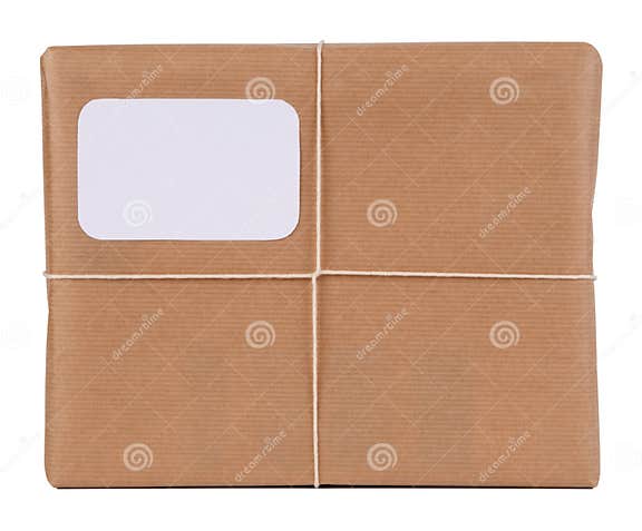 Typical parcel stock photo. Image of distribution, correspondence ...