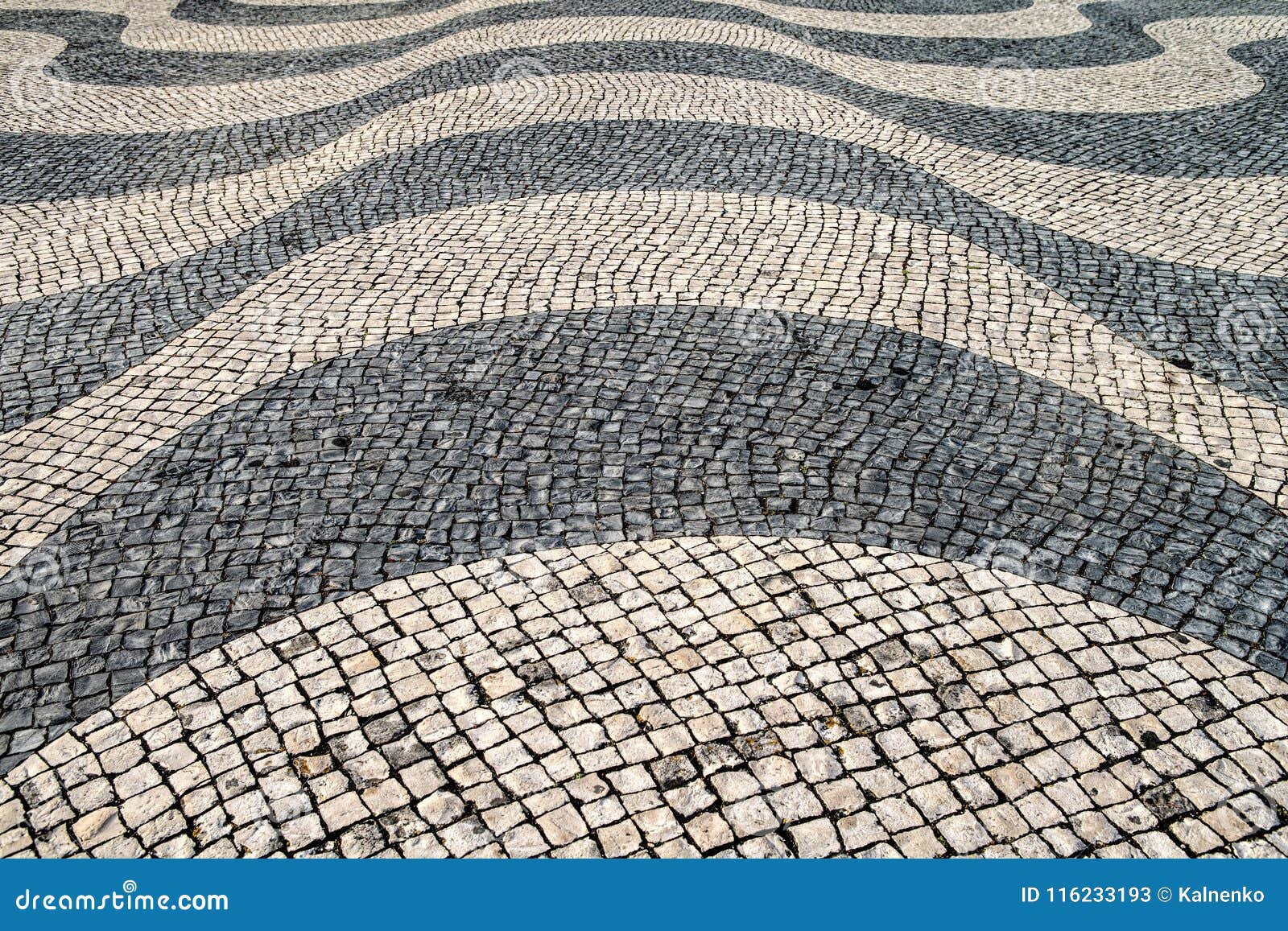 Pavement Pattern Made Of Paving Stone Tiles With Textured Surface Stock ...