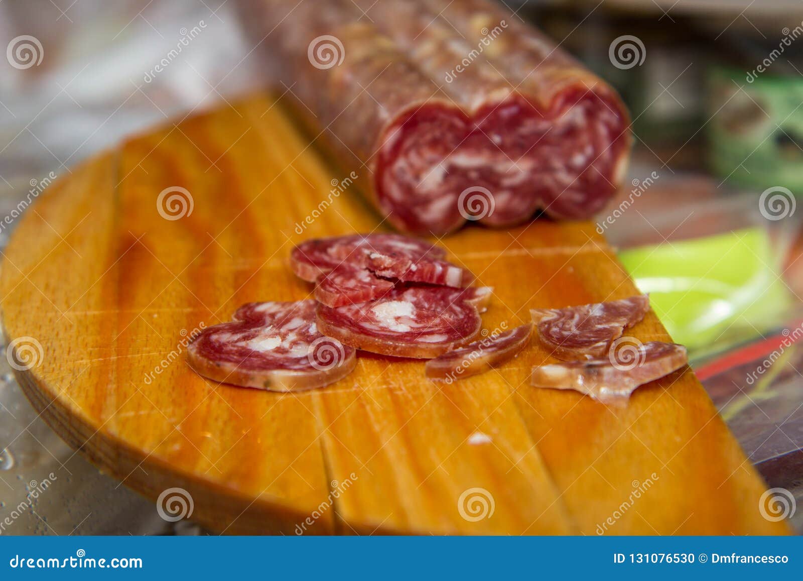 Salami is a Type of Cured Sausage Consisting of Fermented and Air-dried ...