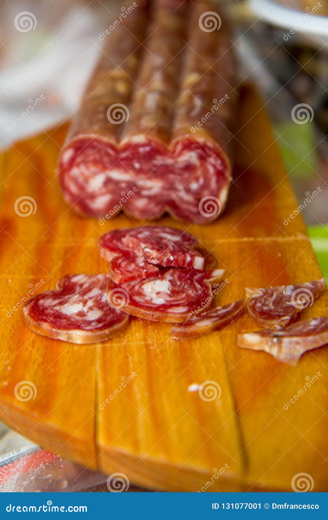 Salami Is A Type Of Cured Sausage Consisting Of Fermented And Air-dried ...