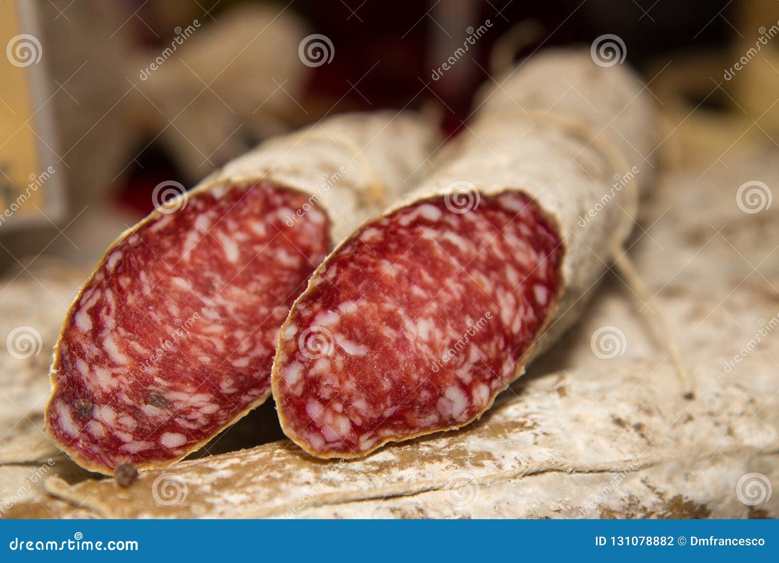 Salami is a Type of Cured Sausage Consisting of Fermented and Air-dried ...