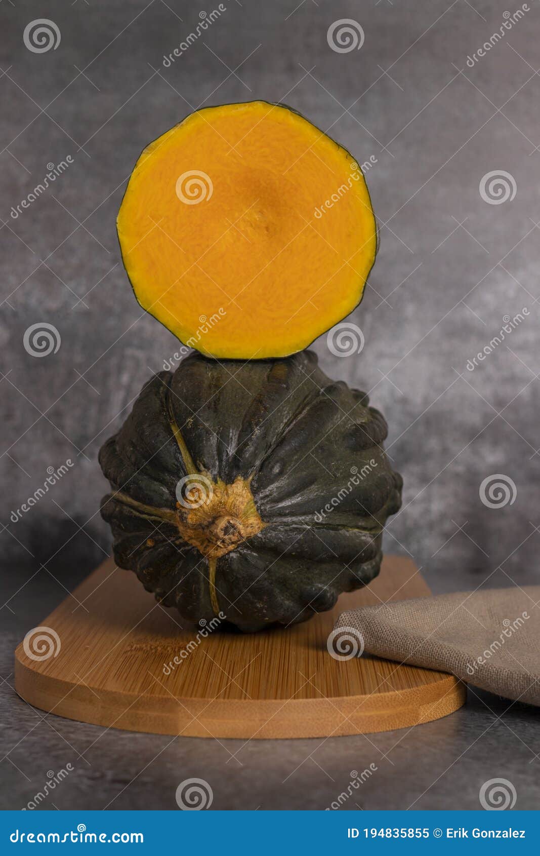 Typical Pumpkin from Peru, Also Called As: Zapallo Loche Stock Image ...