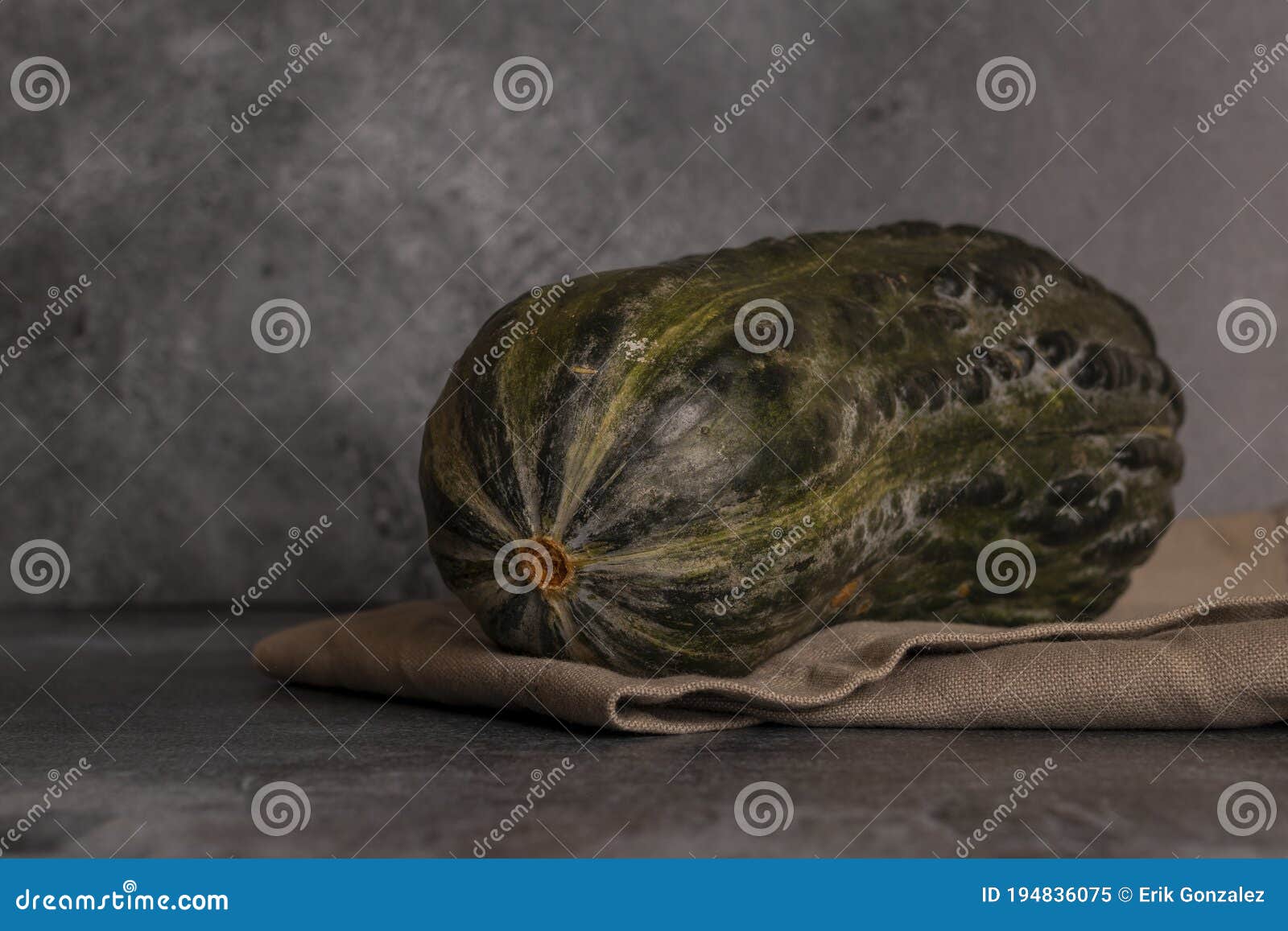 Typical Pumpkin from Peru, Also Called As: Zapallo Loche Stock Image ...