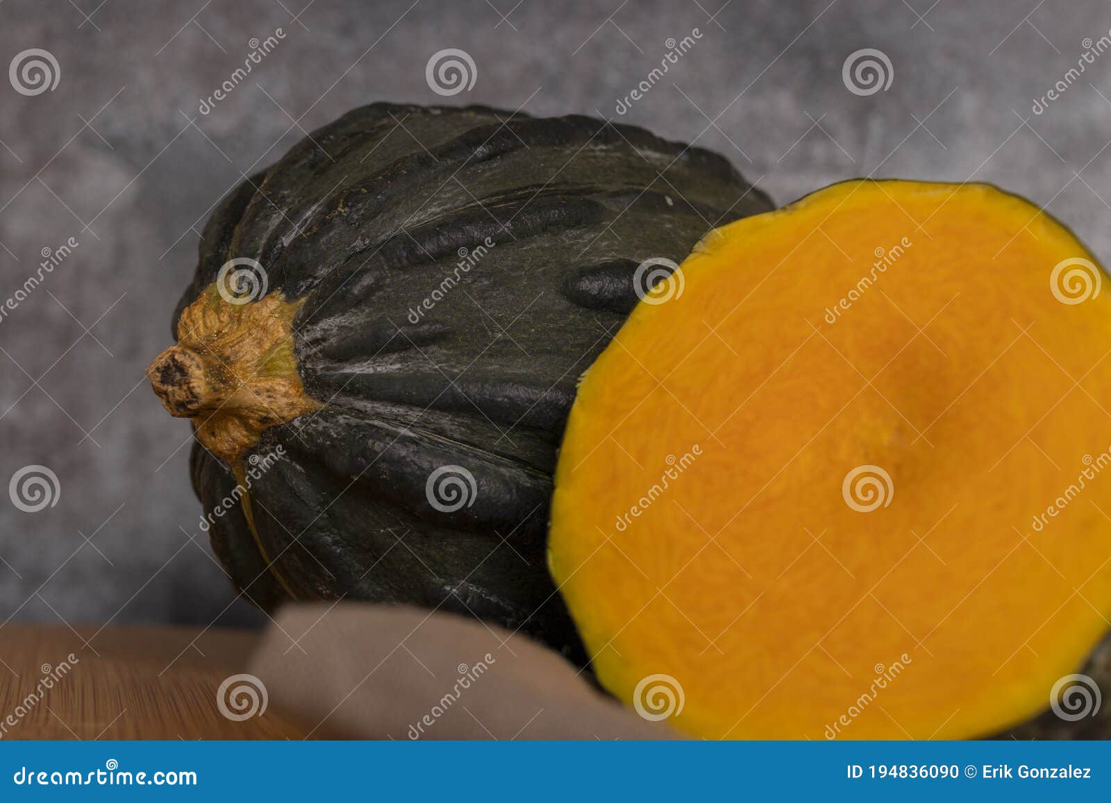 Typical Pumpkin from Peru, Also Called As: Zapallo Loche Stock Photo ...