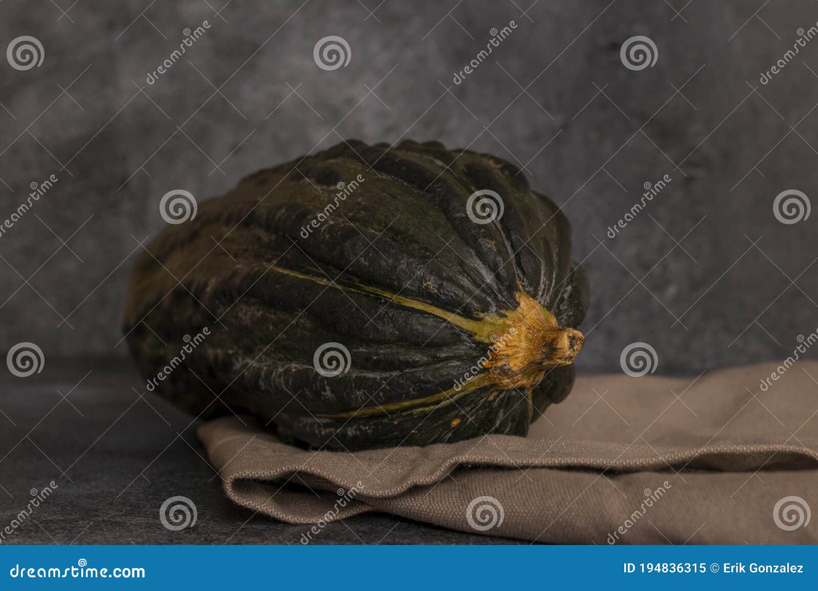 Typical Pumpkin from Peru, Also Called As: Zapallo Loche Stock Image ...