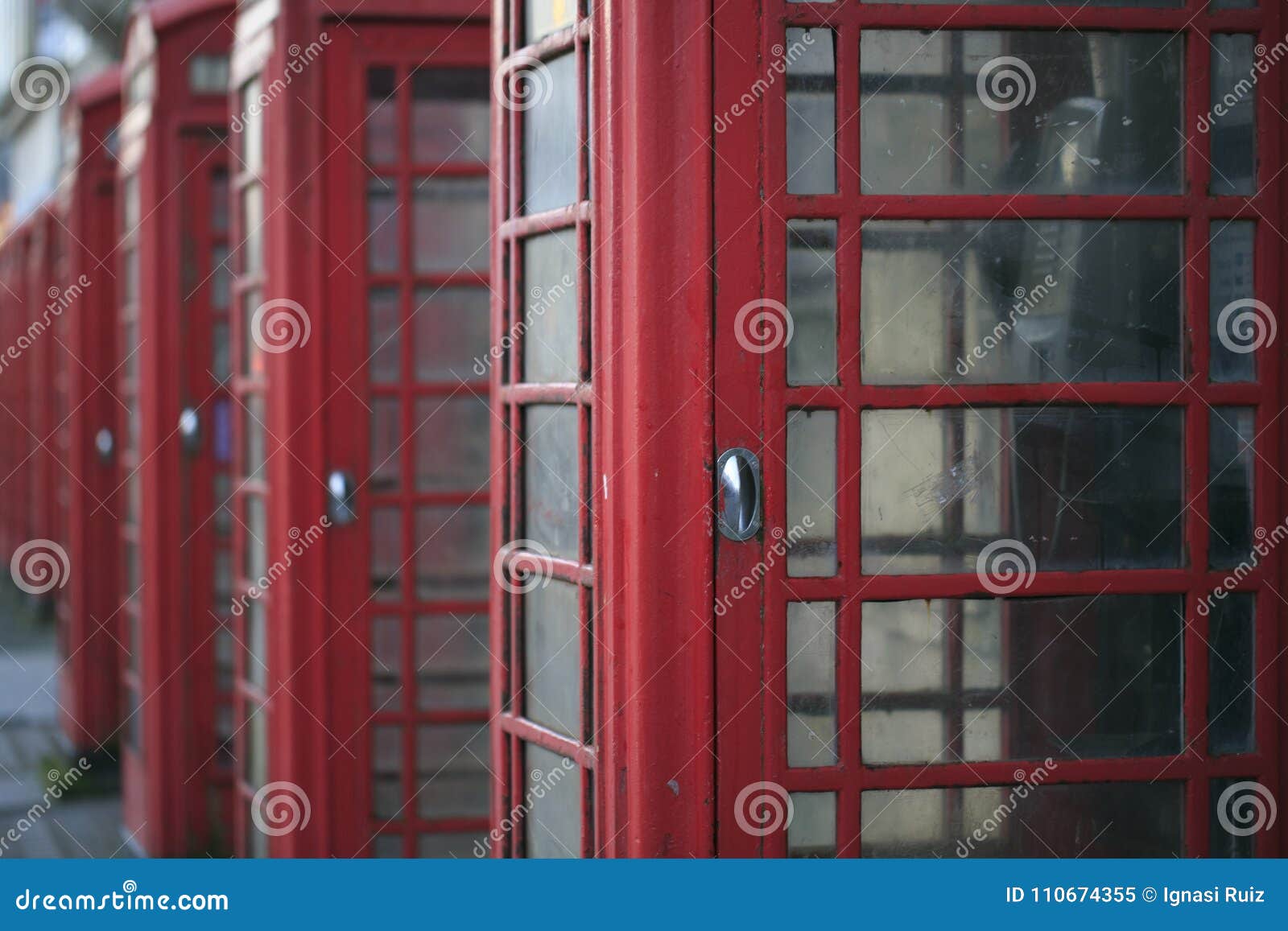 Typical Red Phone Cabins in Blackpool Stock Image - Image of equipment ...