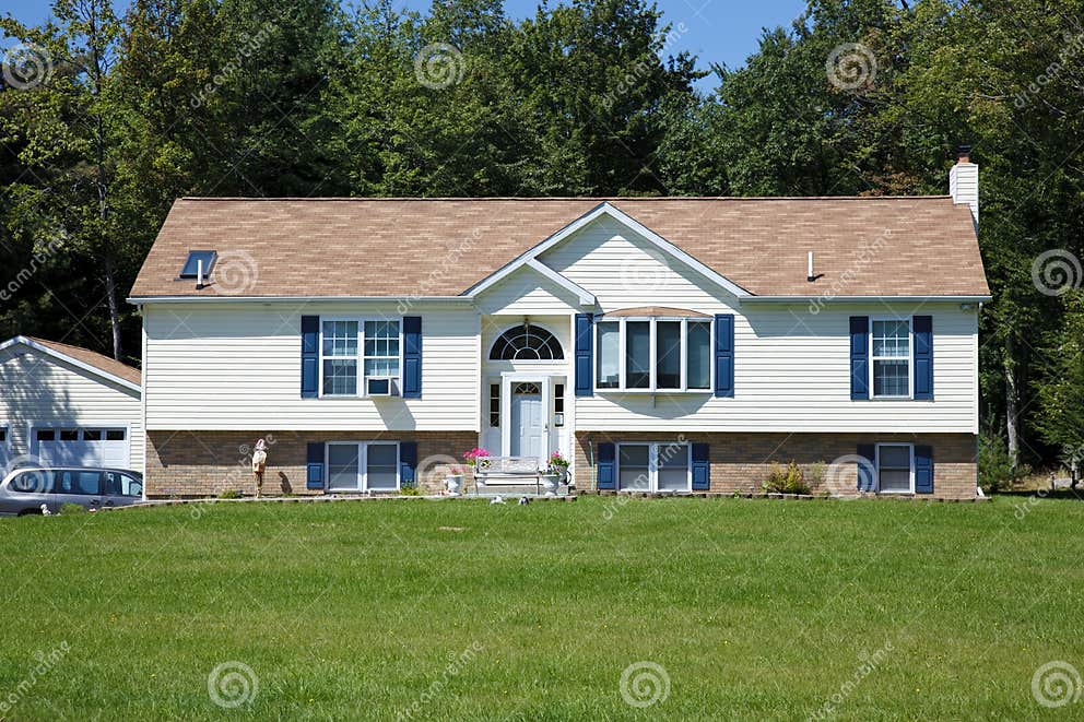 Typical Residential House stock image. Image of real - 11975079