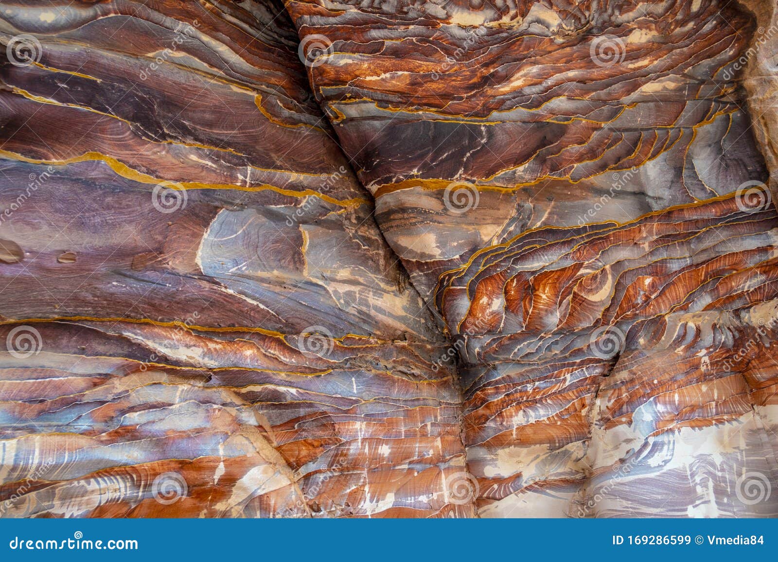 Typical Rocks in Petra, Jordan Stock Image - Image of arab, jordanian ...