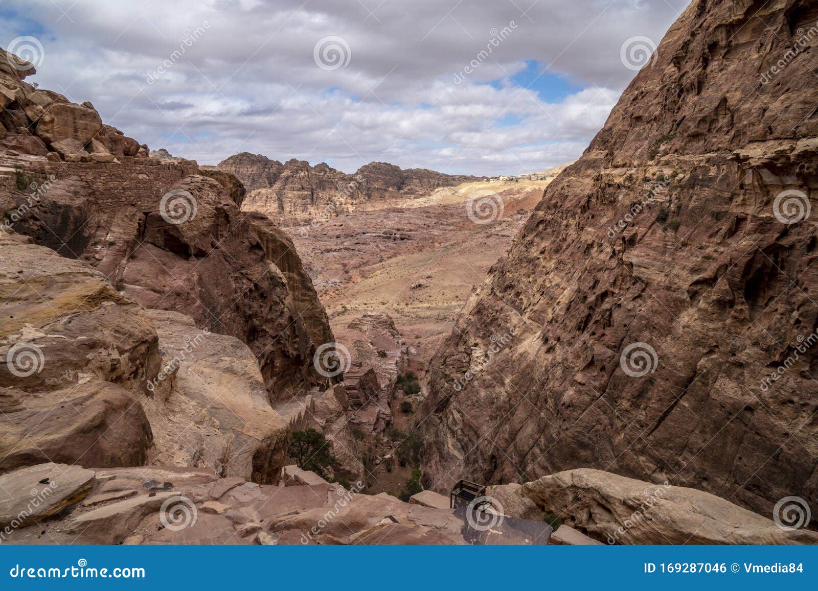 Typical Rocks in Petra, Jordan Stock Photo - Image of architecture ...