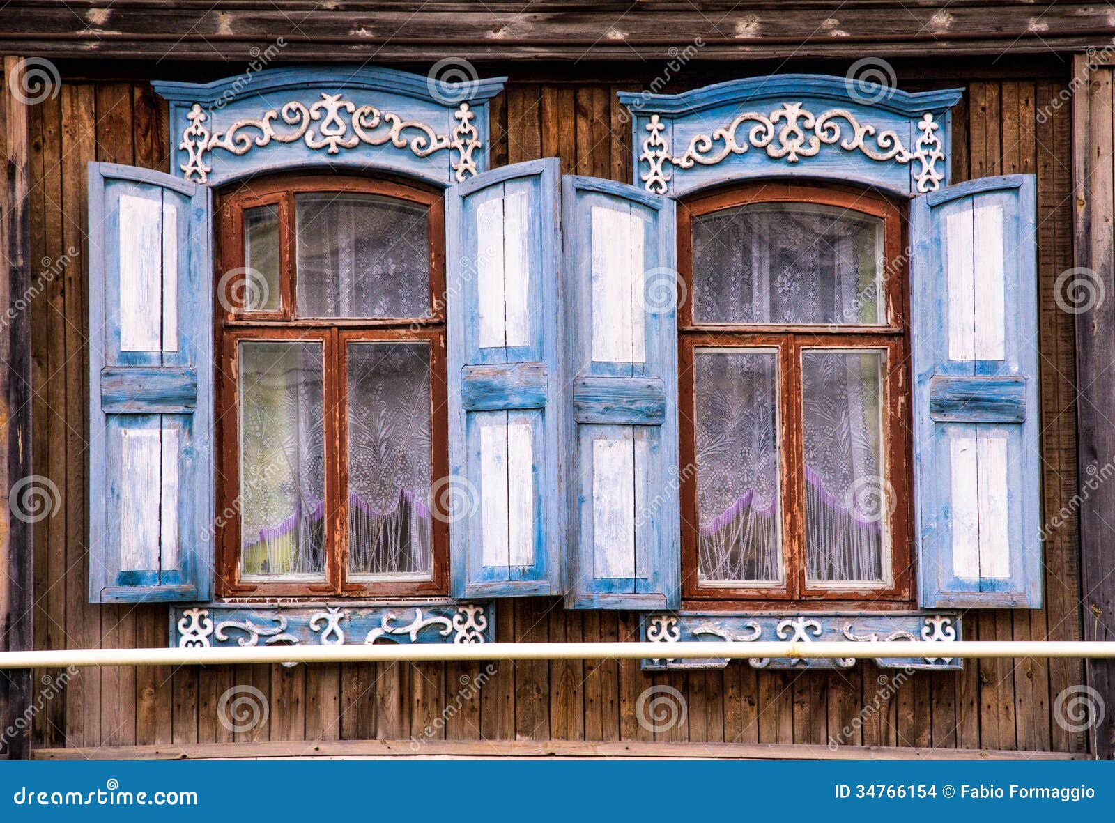 Typical russian house stock photo. Image of iron, estate - 34766154