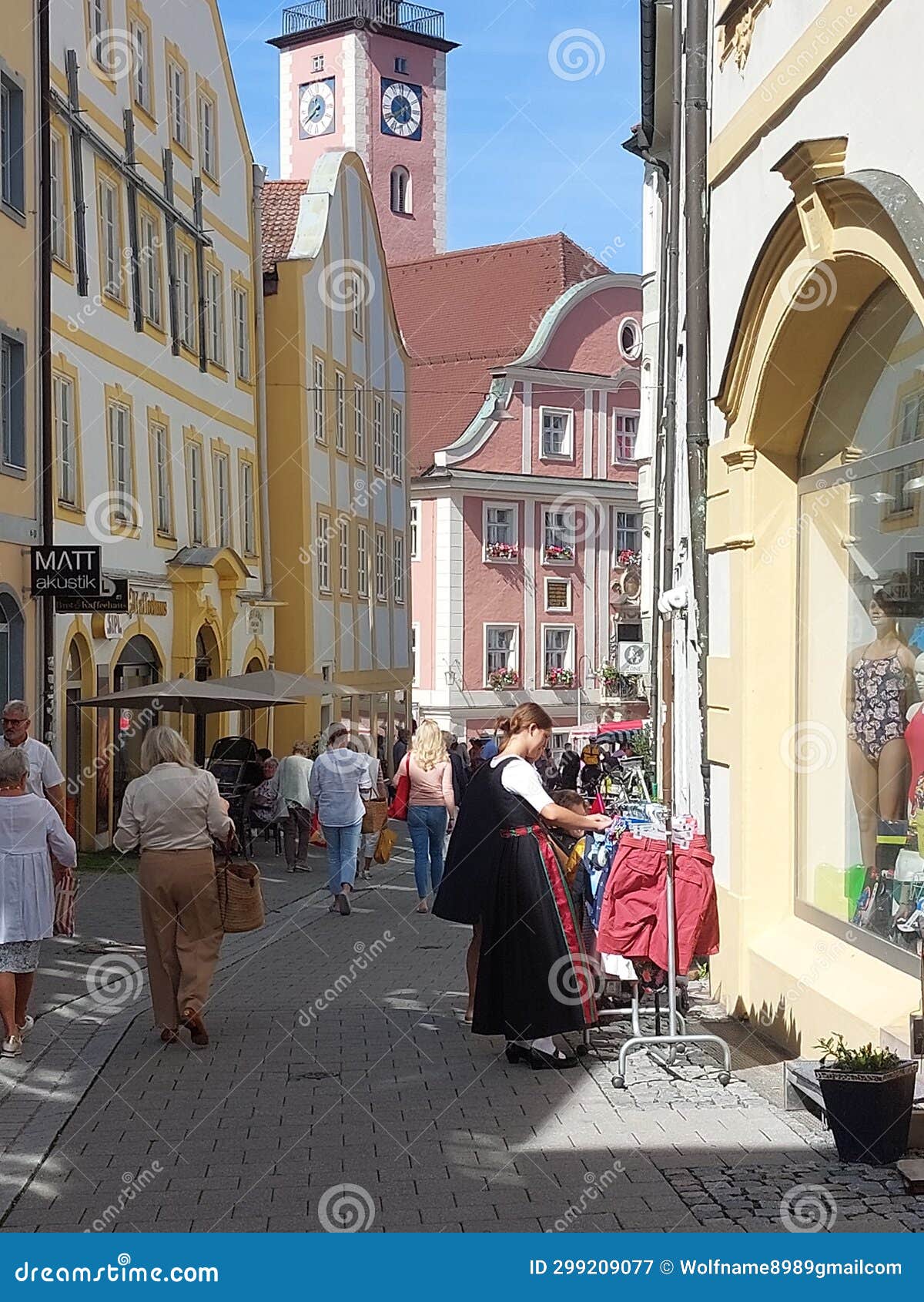 Typical Saturday Morning in Bayern Germany Editorial Photography ...