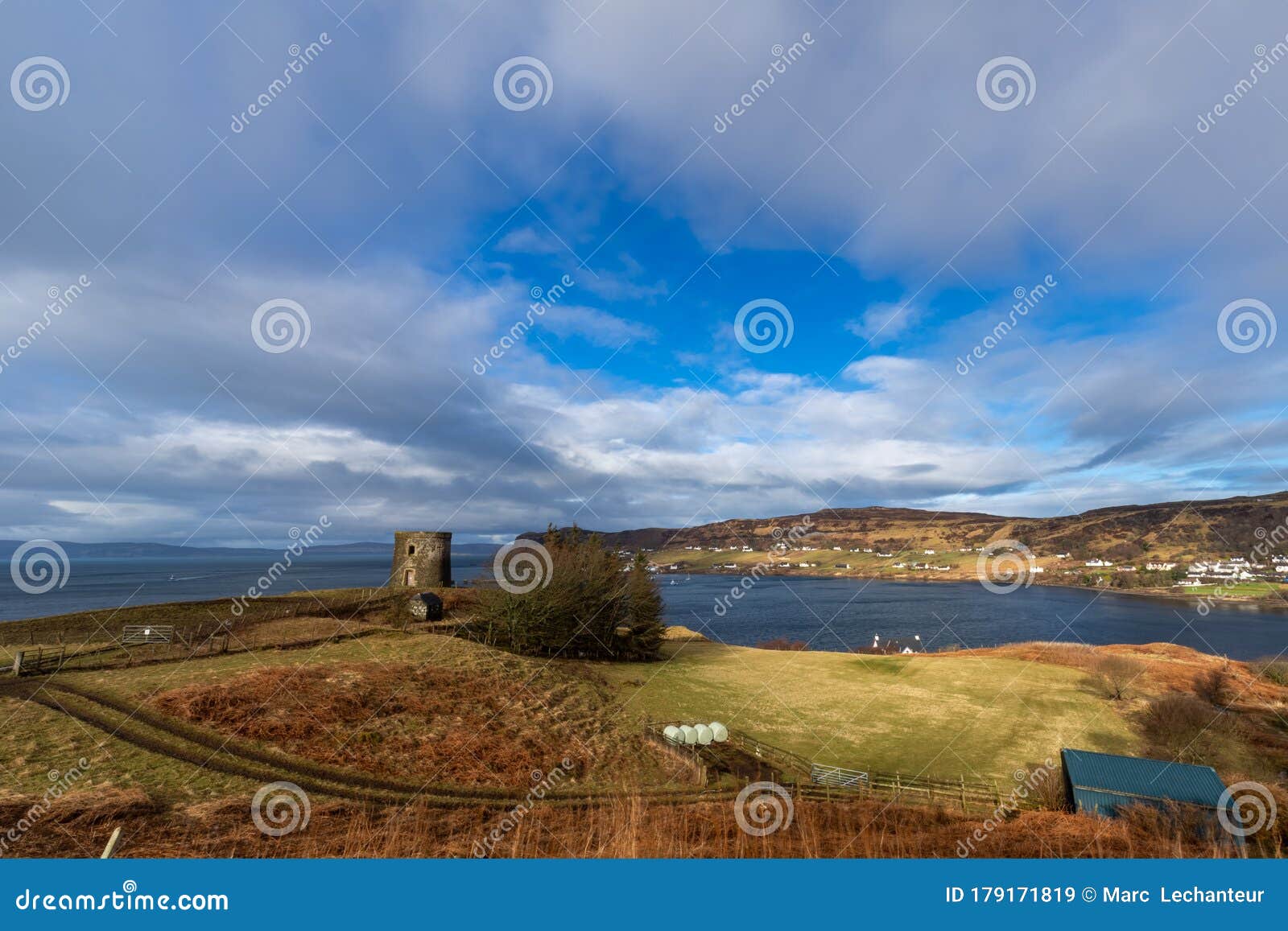 Typical Scottish Countryside Landscape Stock Image - Image of grass ...