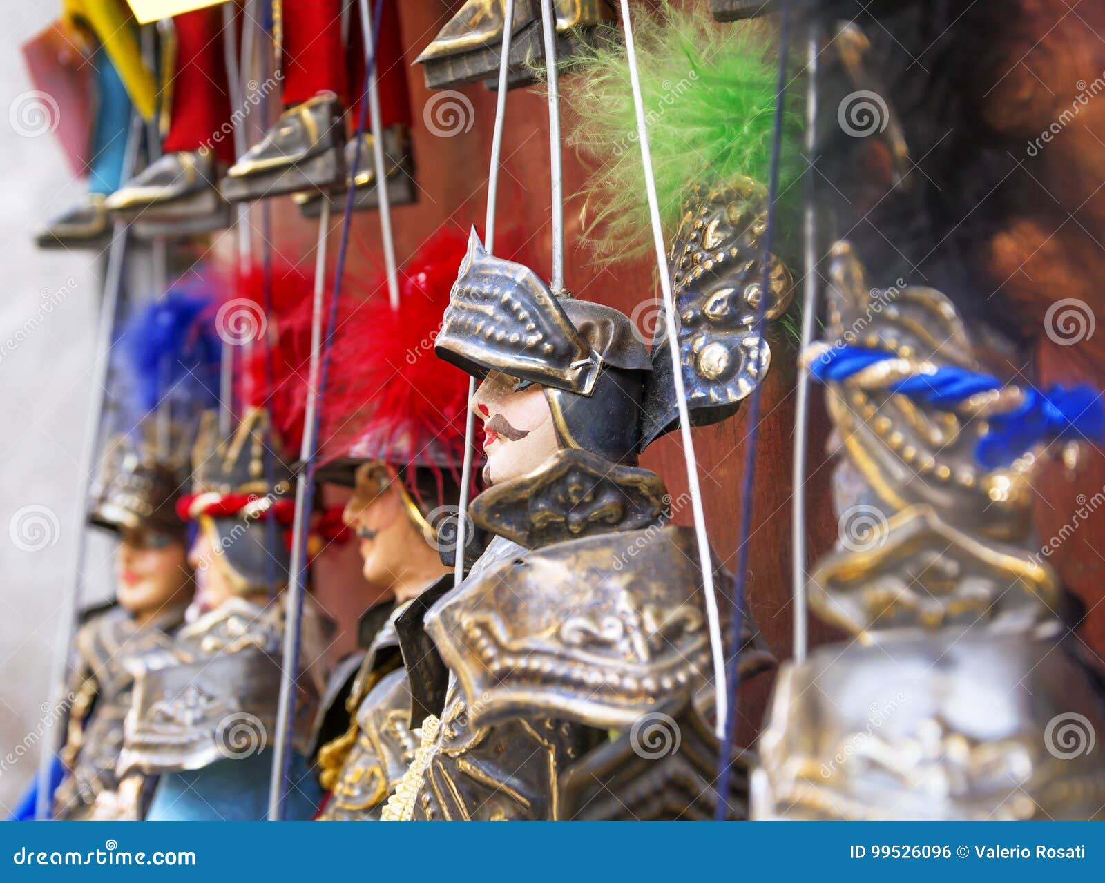 Typical sicilian pupi stock photo. Image of chivalric - 99526096