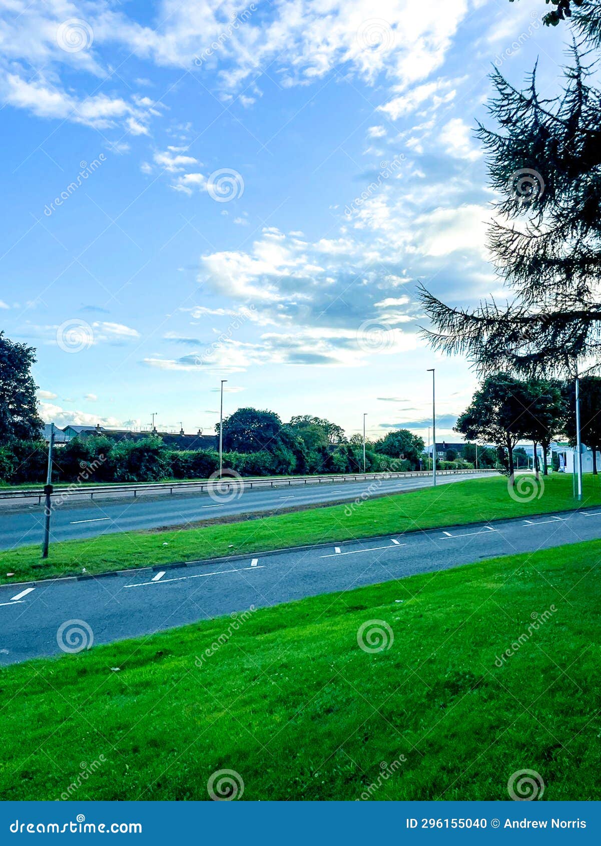 Typical Slip Road stock photo. Image of offramp, main - 296155040