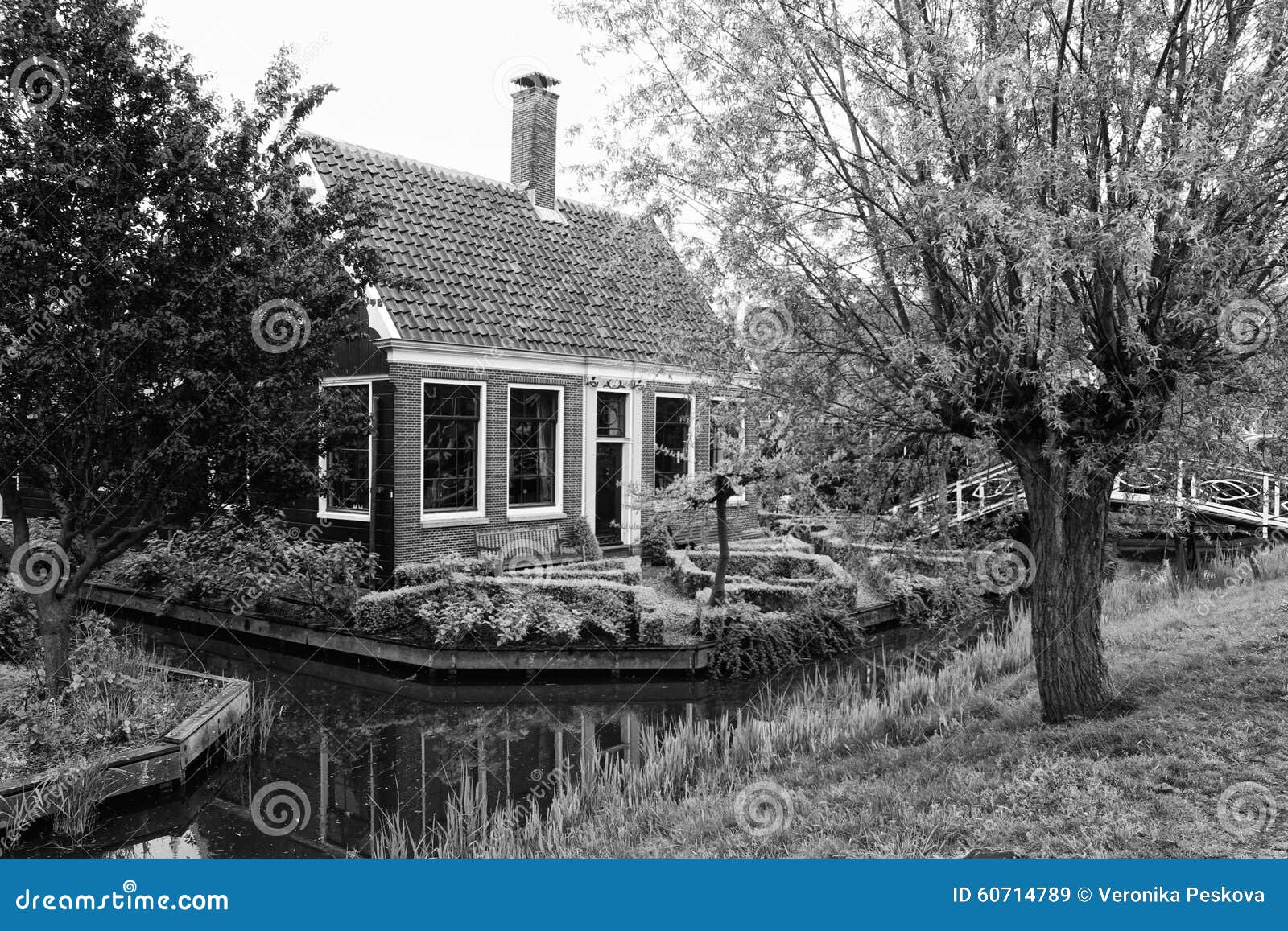 Typical small Dutch house stock image. Image of stairs - 60714789