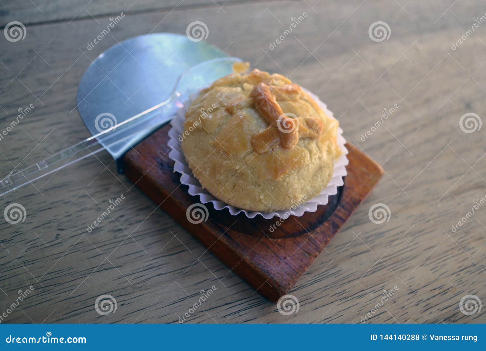 Typical Small Patty of Brazil Stock Photo - Image of served, wood ...