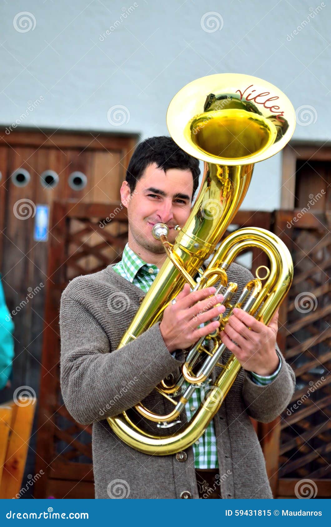 Typical South Tyrolean Band Editorial Image - Image of trombone ...