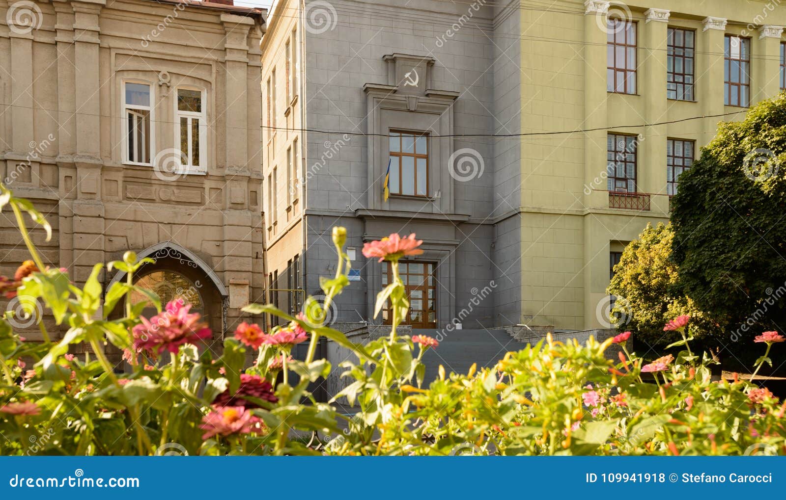 Typical Soviet Architecture Stock Photo - Image of soviet, building ...