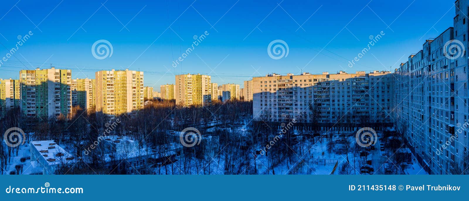 Typical Soviet Buildings in Moscow in the 70s Editorial Stock Photo ...