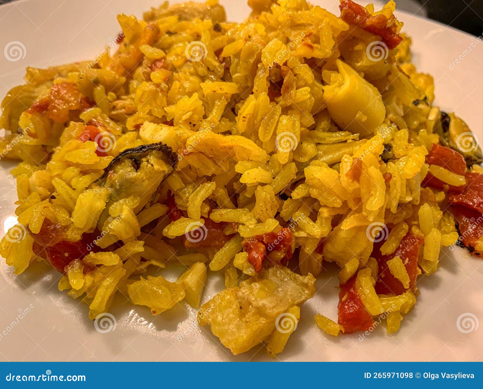 Typical Spanish Dish Paella Stock Photo - Image of european, paella ...