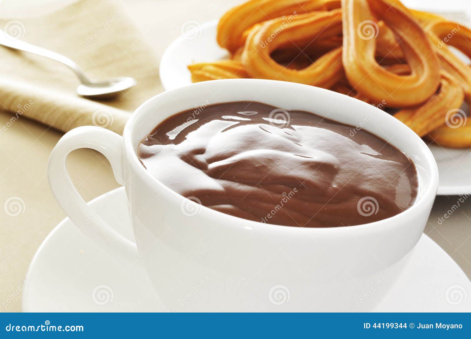 A Typical Spanish Sweet Snack Stock Photo - Image of pastries, madrid ...