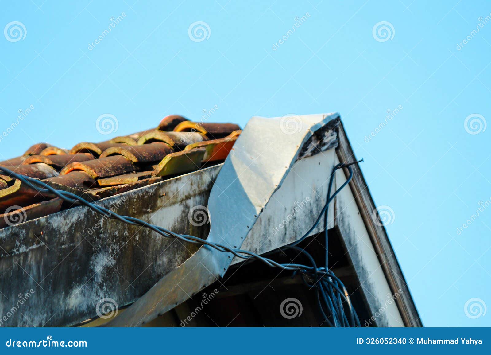 Typical Style of Building in a Village Housing Complex Stock Photo ...