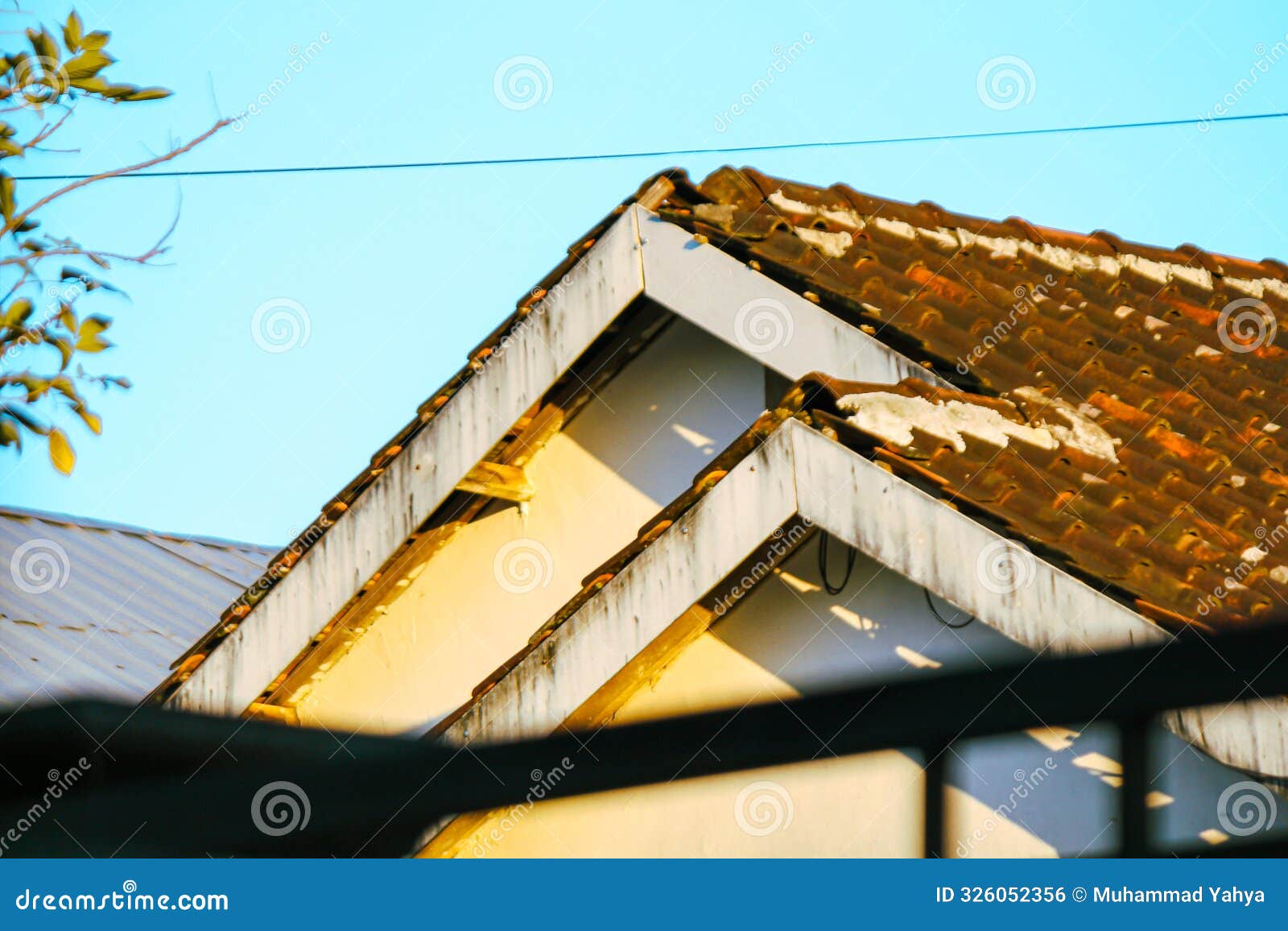 Typical Style of Building in a Village Housing Complex Stock Photo ...