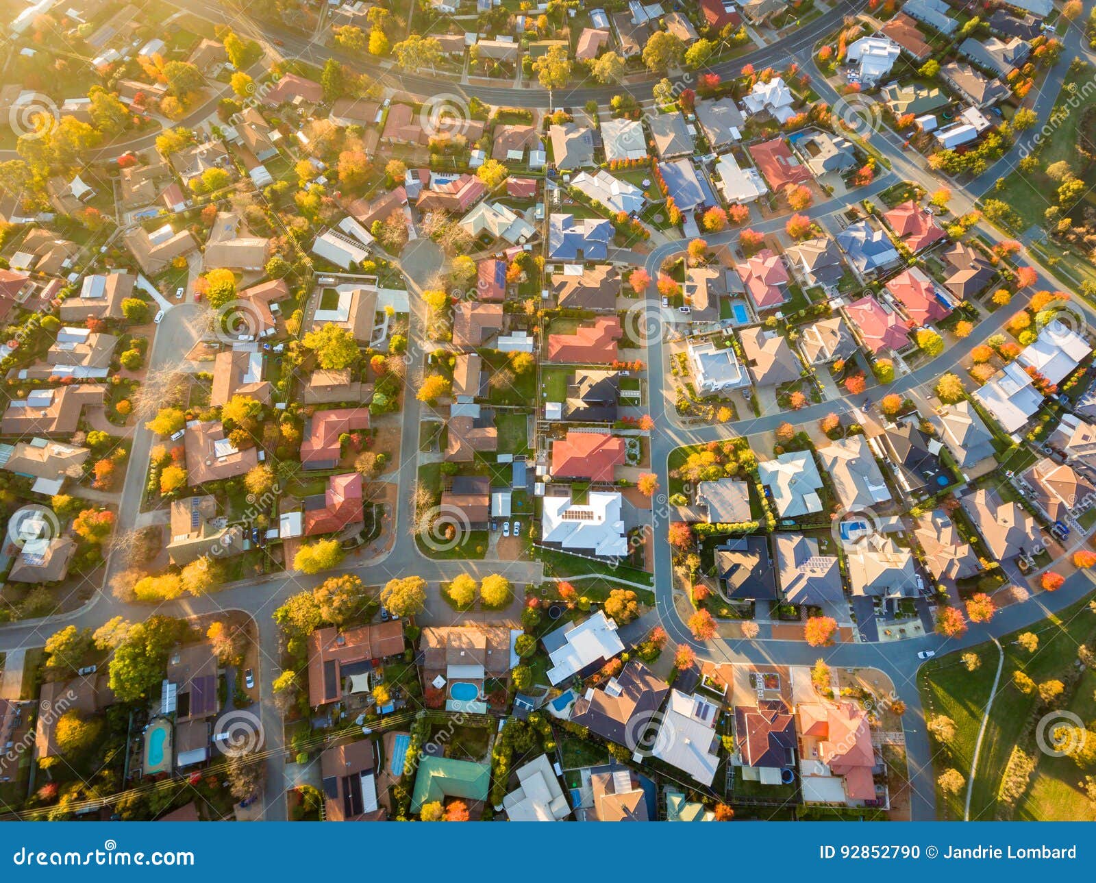 Typical Suburb in Australia Stock Photo - Image of suburb, residential ...