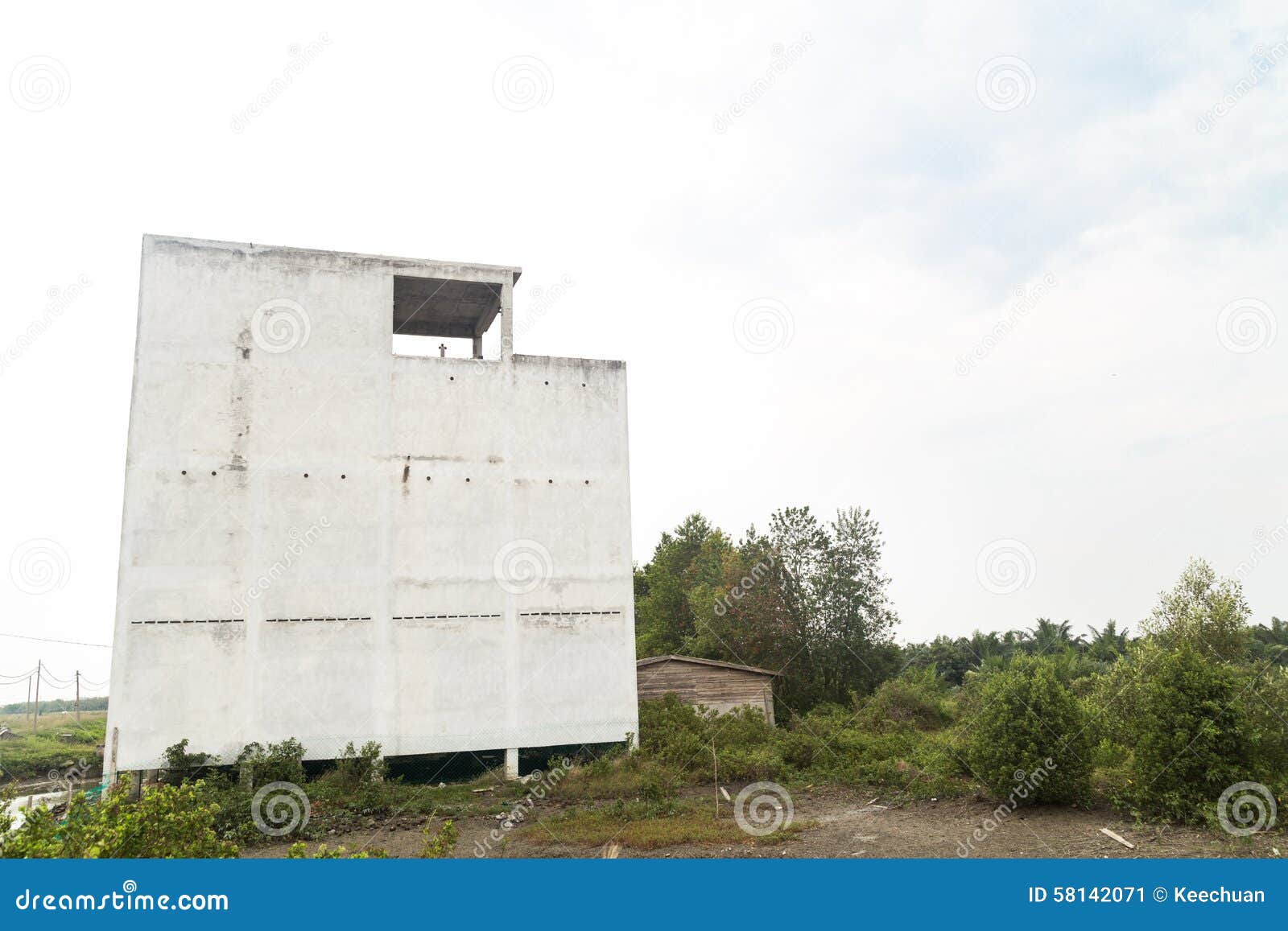 Typical Swiftlet Farming Structure for Edible Swiftlets Saliva Stock ...