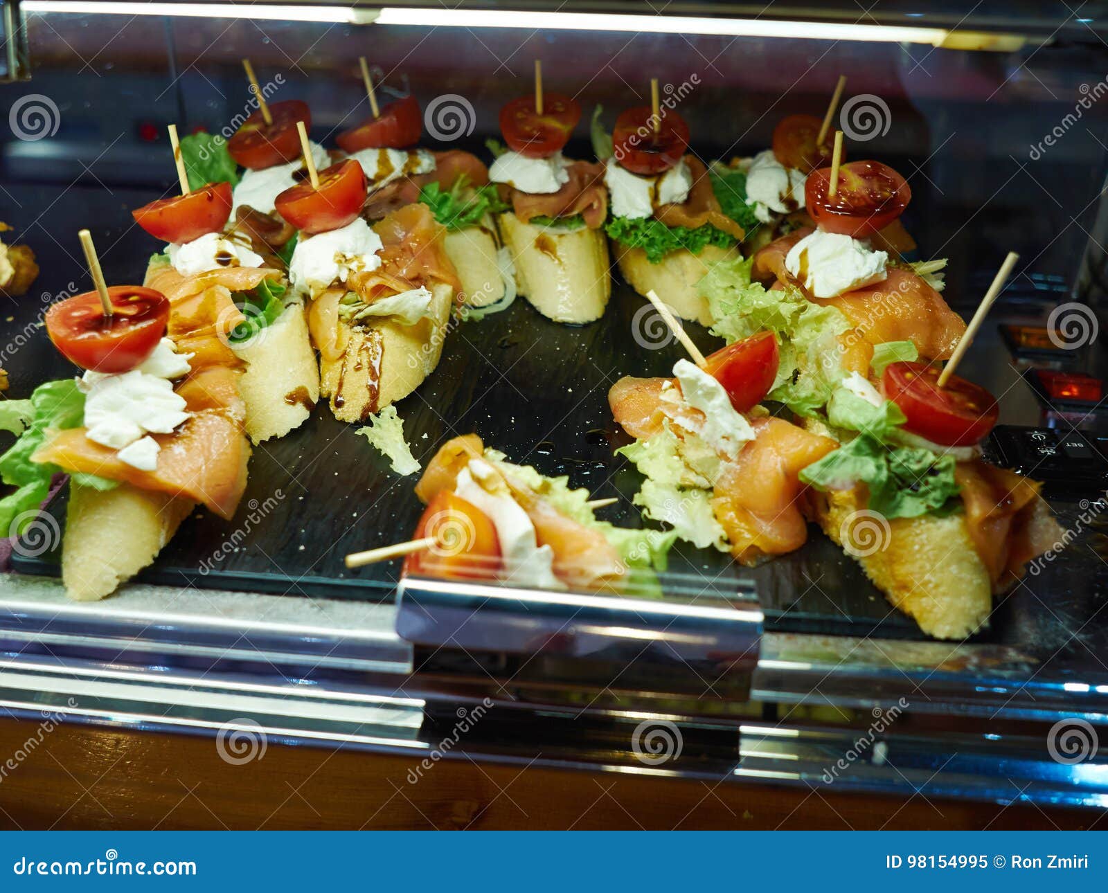 Typical Traditional Spanish Tapas Stock Image - Image of ingredient ...