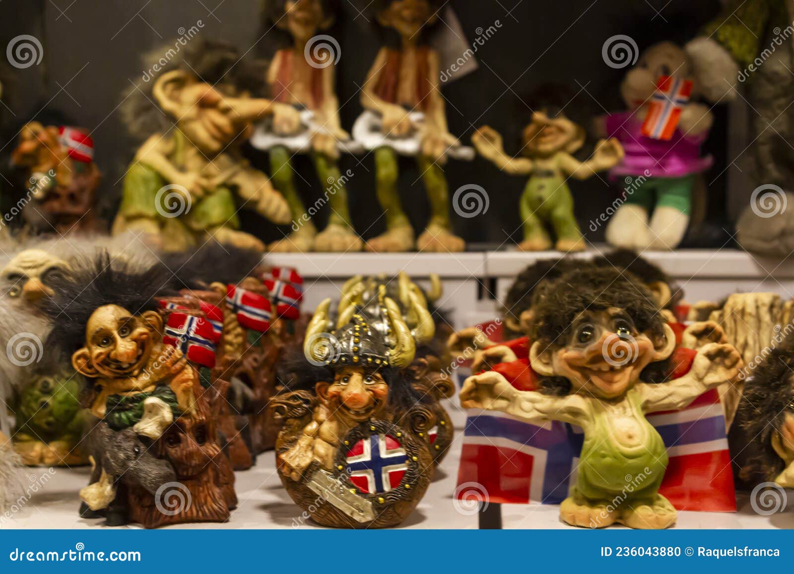 Typical trolls of Norway stock photo. Image of gnome - 236043880
