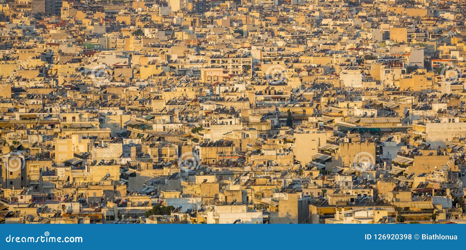 A Typical Urban Residential Area On The Outskirts Of The City With ...