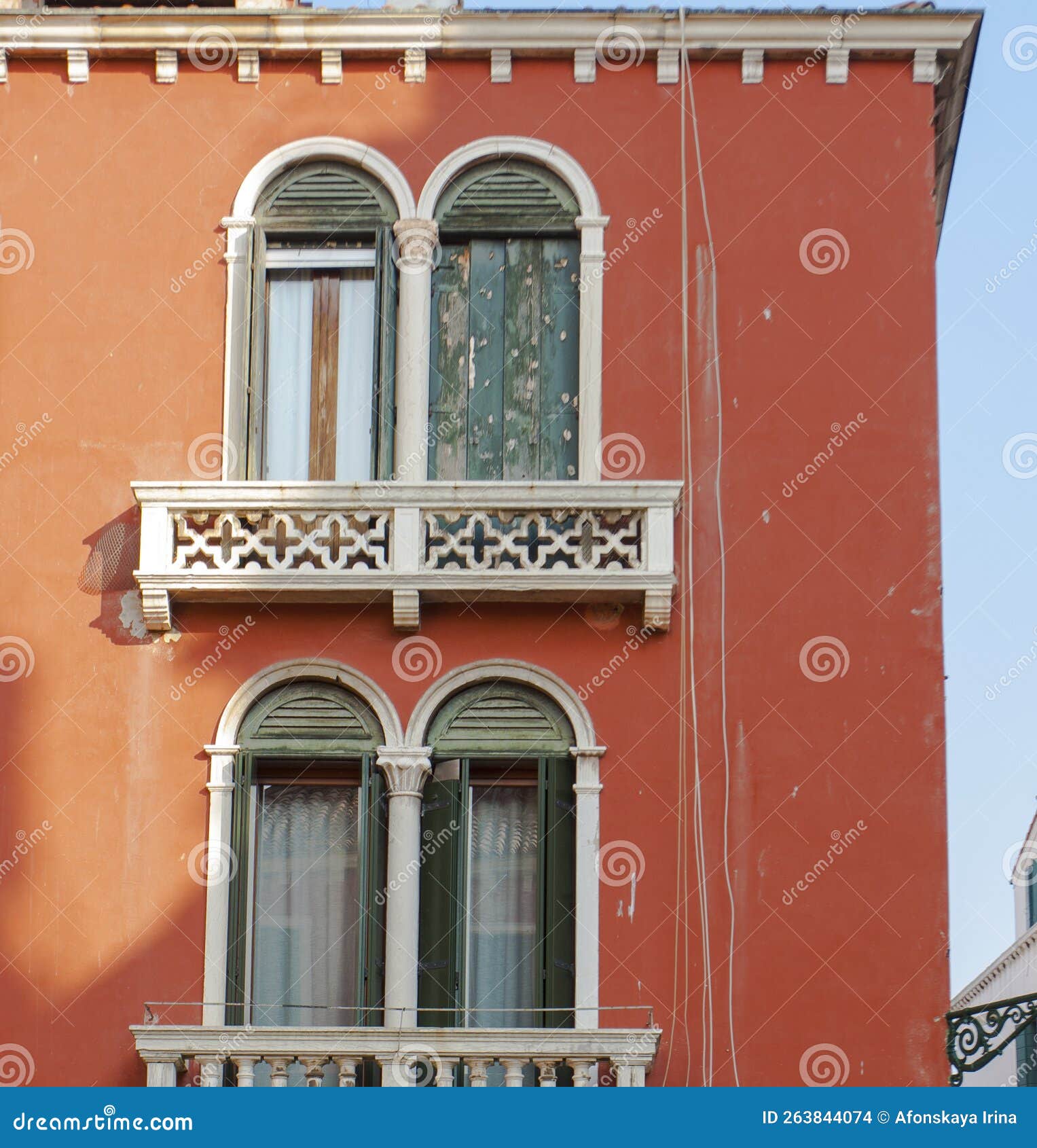 Typical Venice Windows in Venice, Italy Stock Photo - Image of italy ...