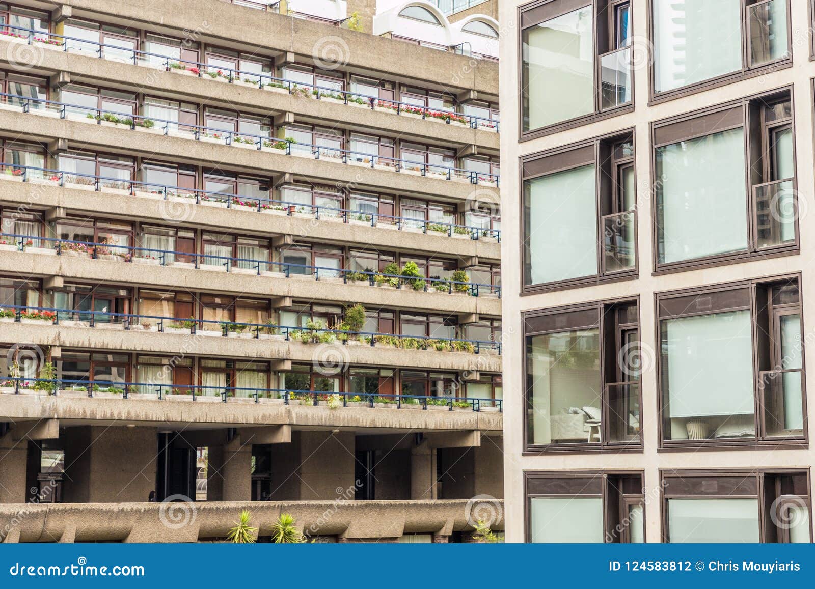 A Typical View in the Barbican Area in London Editorial Photography ...