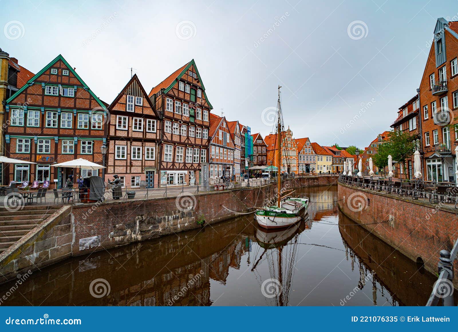 Typical View in the Historic District of Stade Germany - CITY of STADE ...