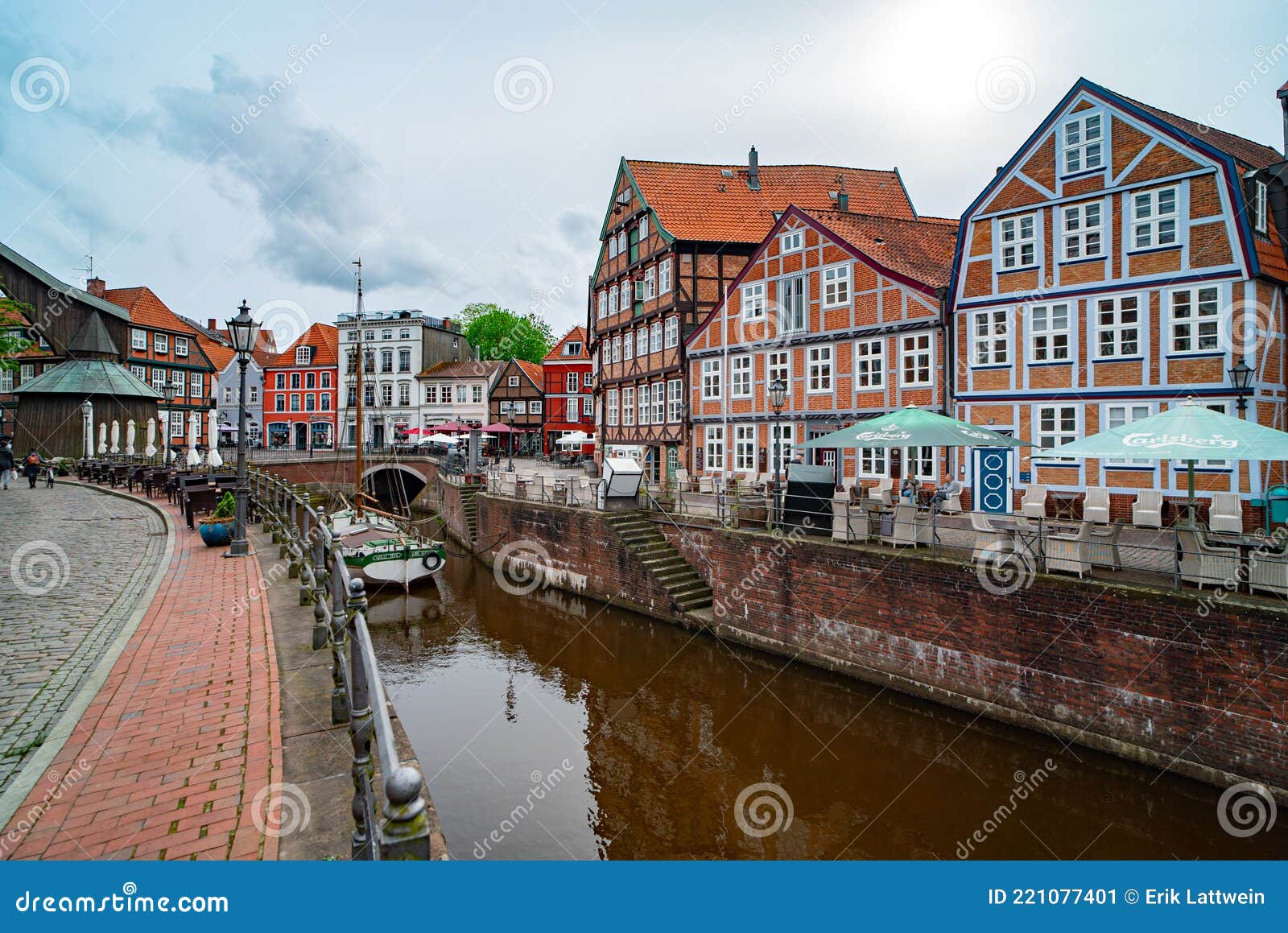 Typical View in the Historic District of Stade Germany - CITY of STADE ...