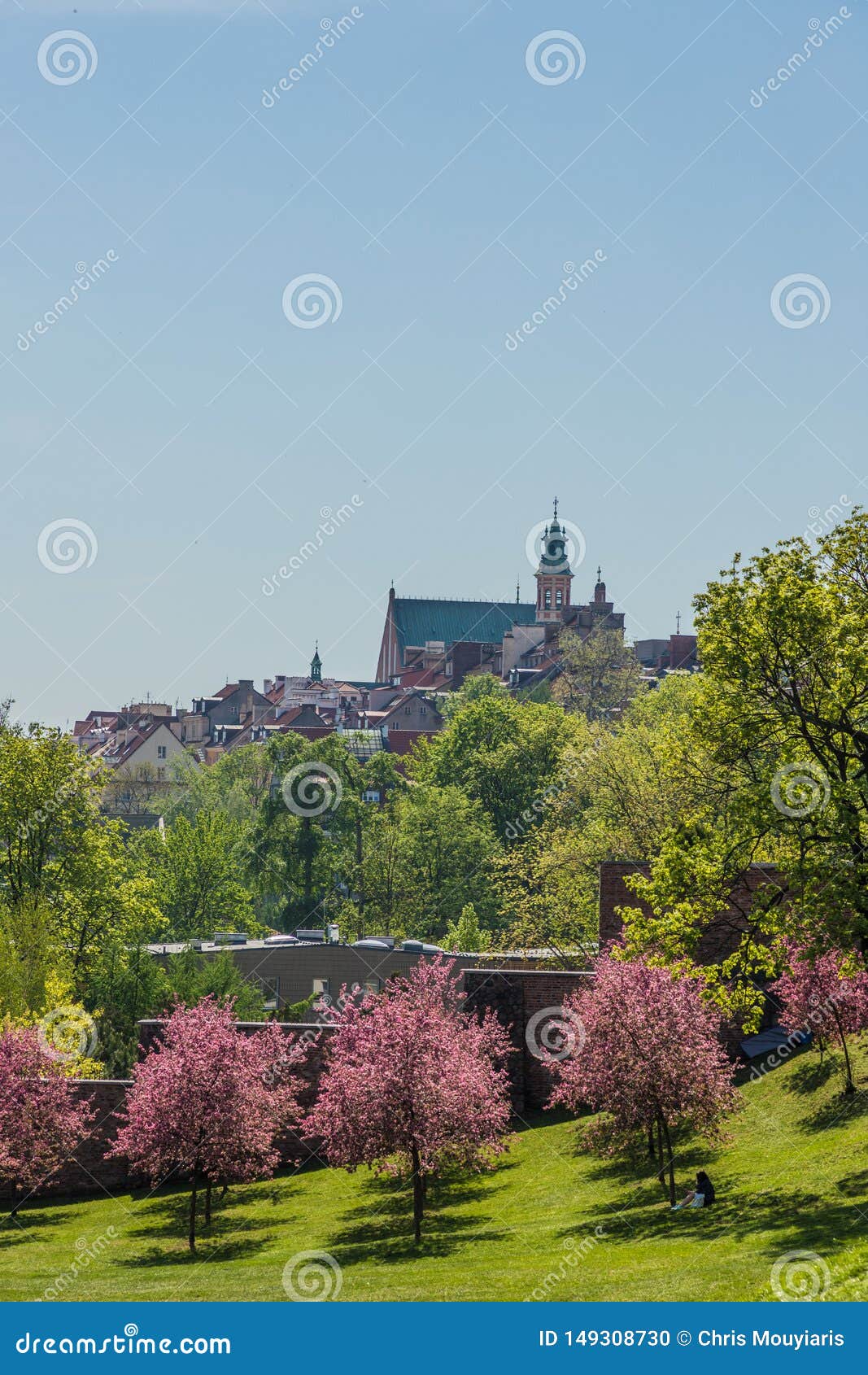 A Typical View in Warsaw in Poland Stock Photo - Image of poland ...