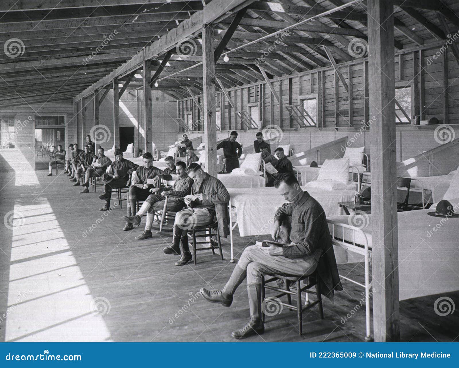 Typical Ward In One Of The General Hospitals For Special Diseases ...