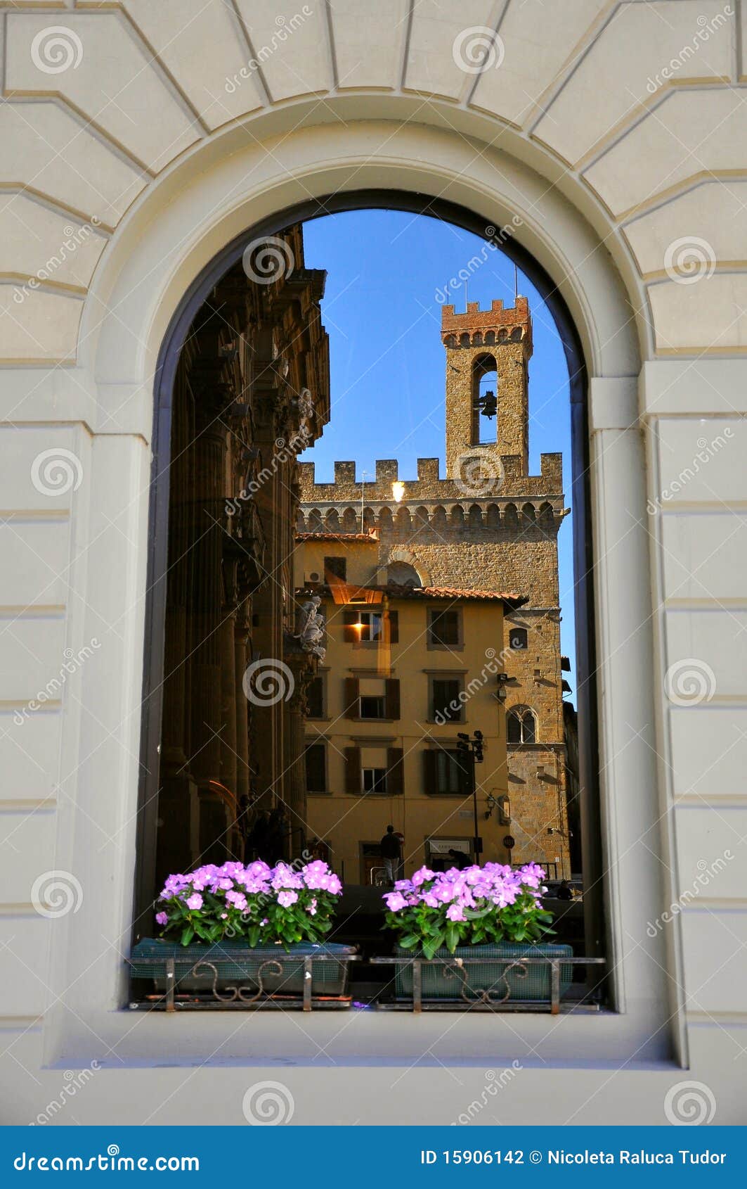 Typical Window in Florence, Italy Stock Photo - Image of architectural ...