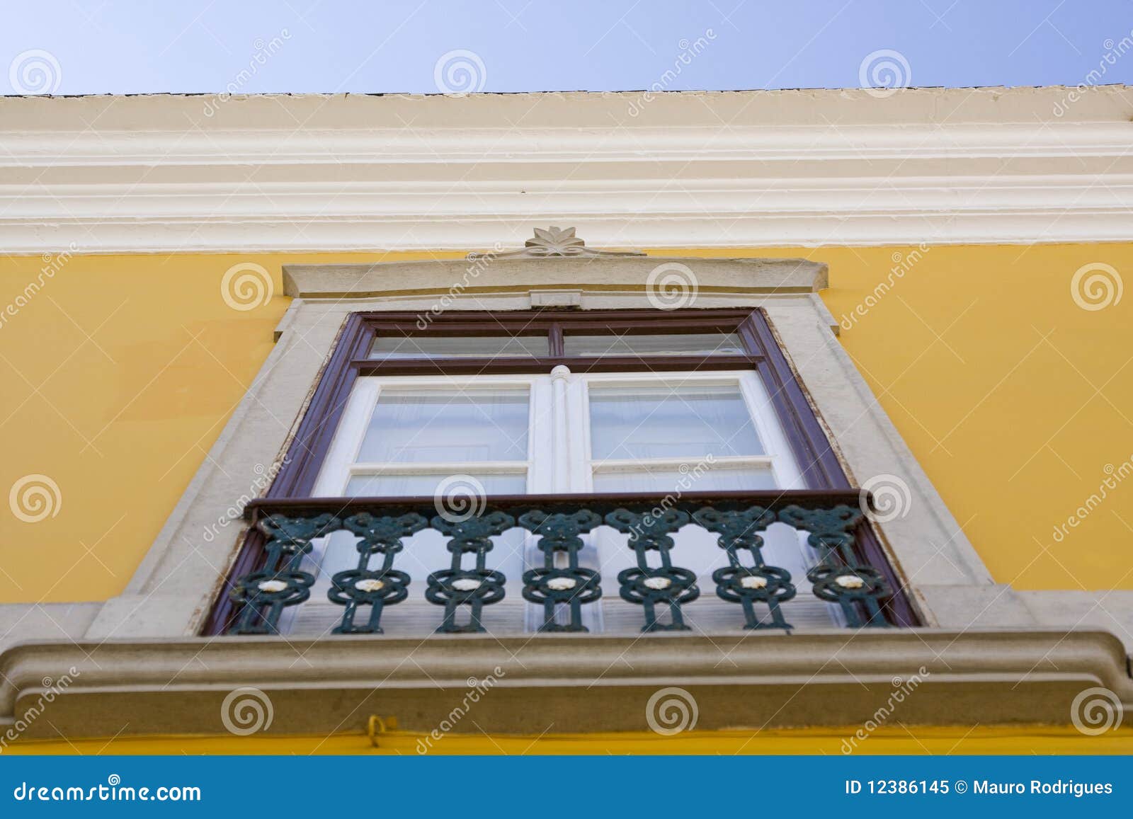 Typical Window of Portuguese Houses Stock Image - Image of portuguese ...