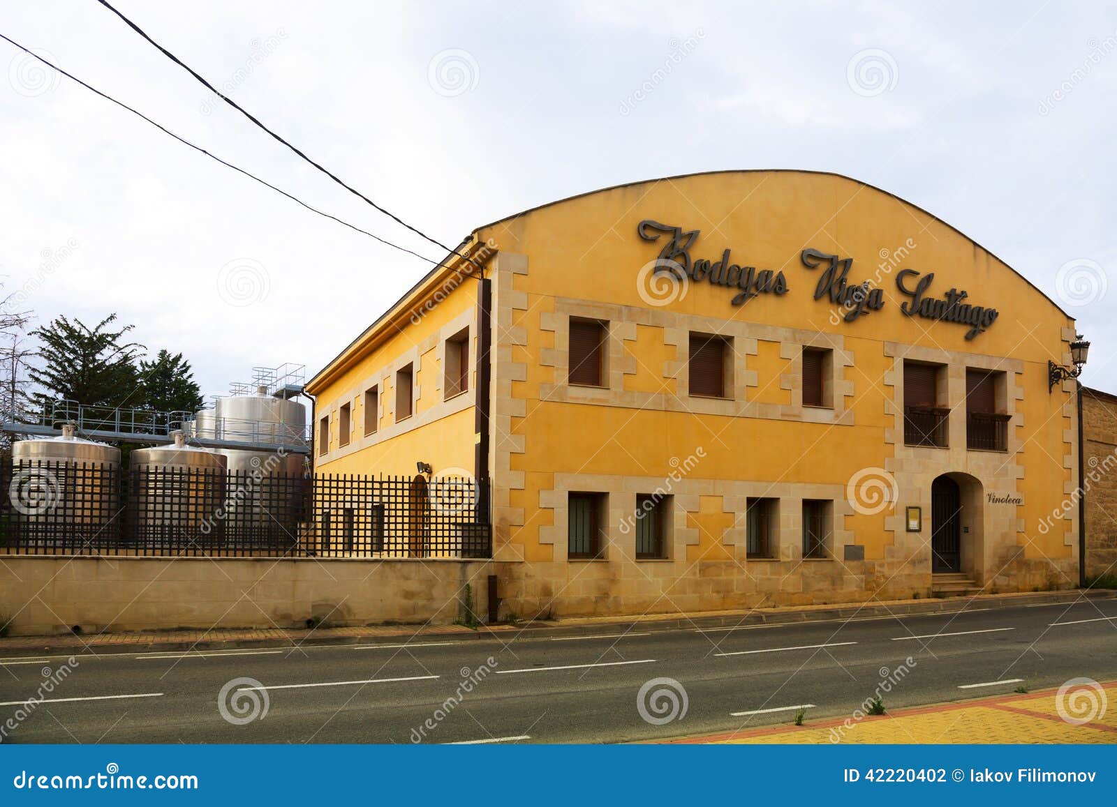 Typical Winery in Haro, Rioja Editorial Photography - Image of bottling ...