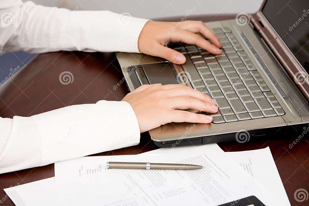 Typing stock image. Image of diary, communicate, qwerty - 10727083