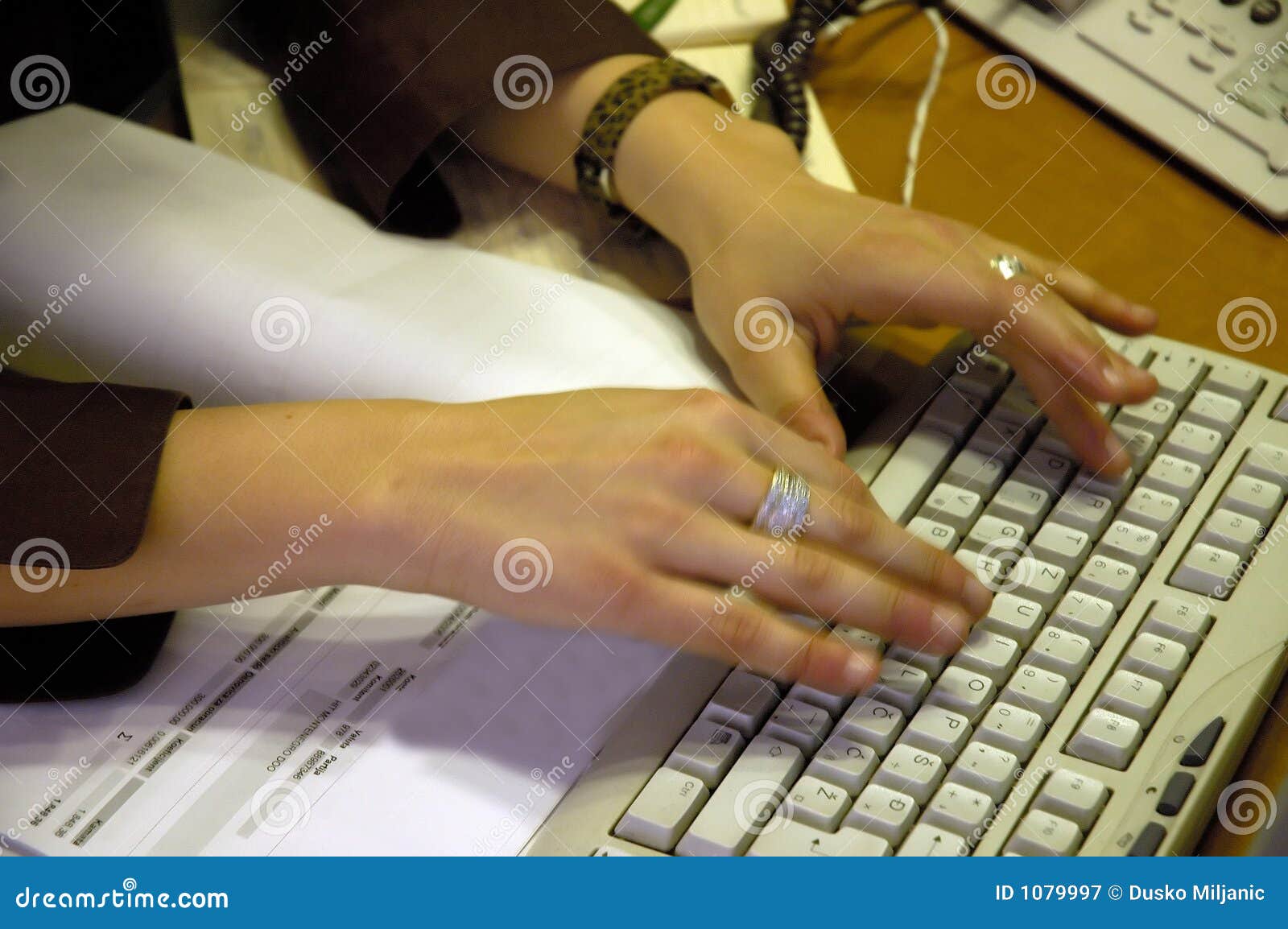 Typing stock image. Image of mouse, productive, market - 1079997